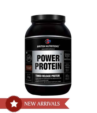 British Nutrition Power Protine Vanila 1kg