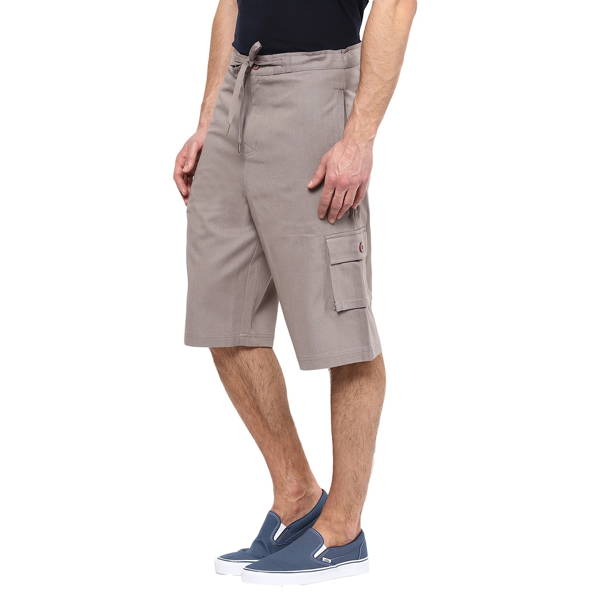 Buy Hypernation Plain Mens Three Fourths Online @ ₹675 from ShopClues