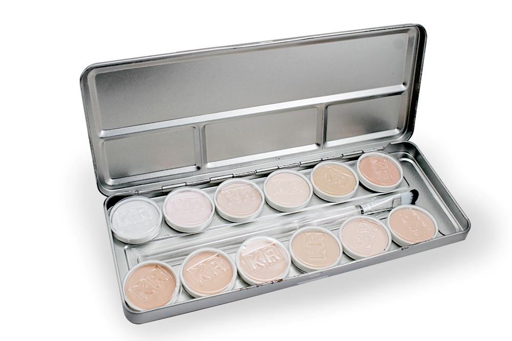 Buy KARITE 12 COLOR 24H FOUNDATION CREAM Free Liner Rubber Band - MGTA ...