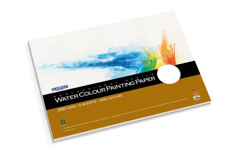 Buy Water Color Painting Paper 300 GSM (5 Sheets) Online @ ₹560 from ...