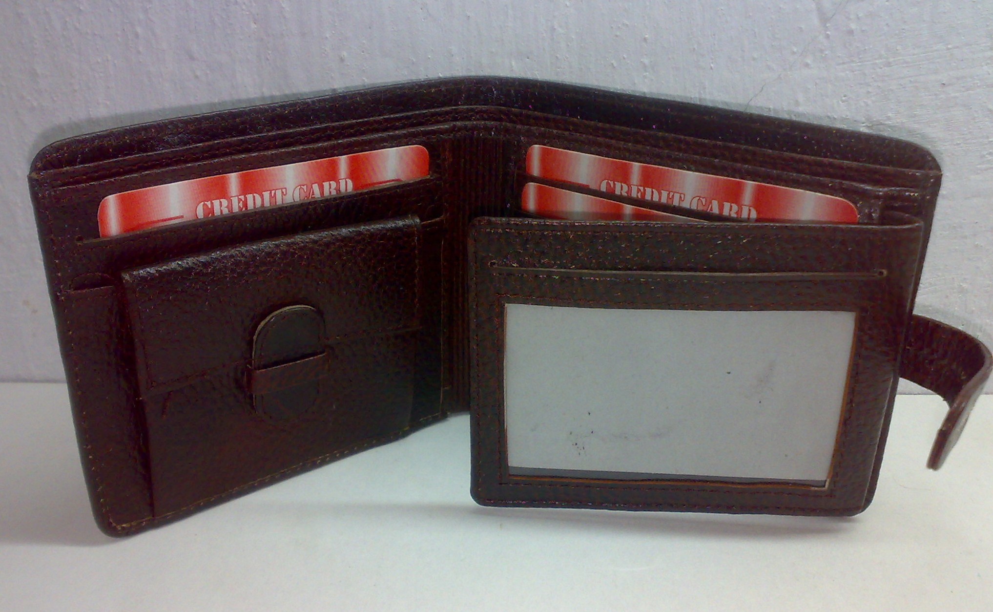 100 Original Leather Gents Wallet new Style Money Purse Men's Wallet BR317