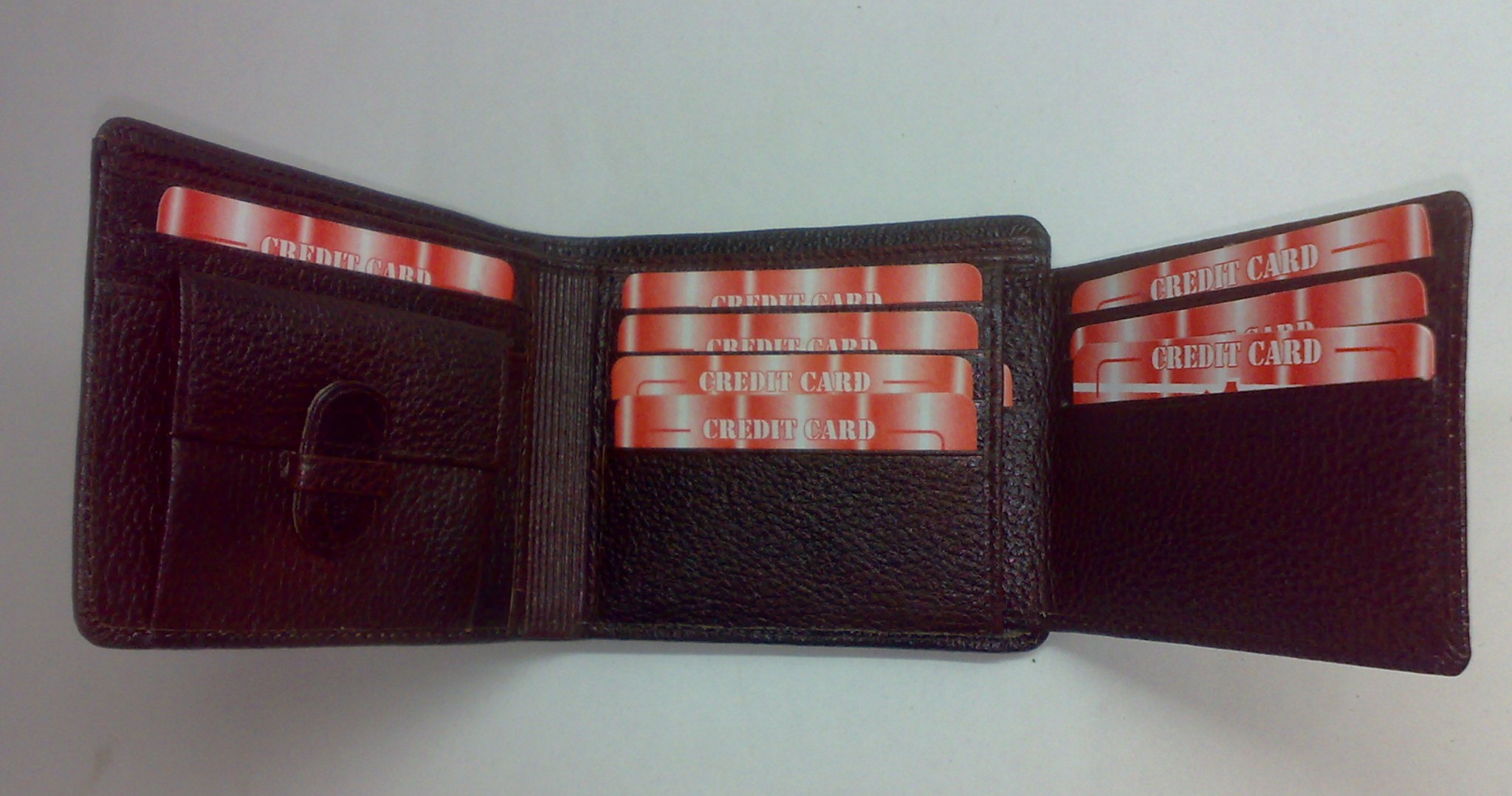 100 Original Leather Gents Wallet new Style Money Purse Men's Wallet BR317