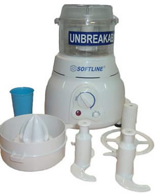 Softline Aata Maker with 3 attachments (chopping,whipping,kneeling+ juicer)