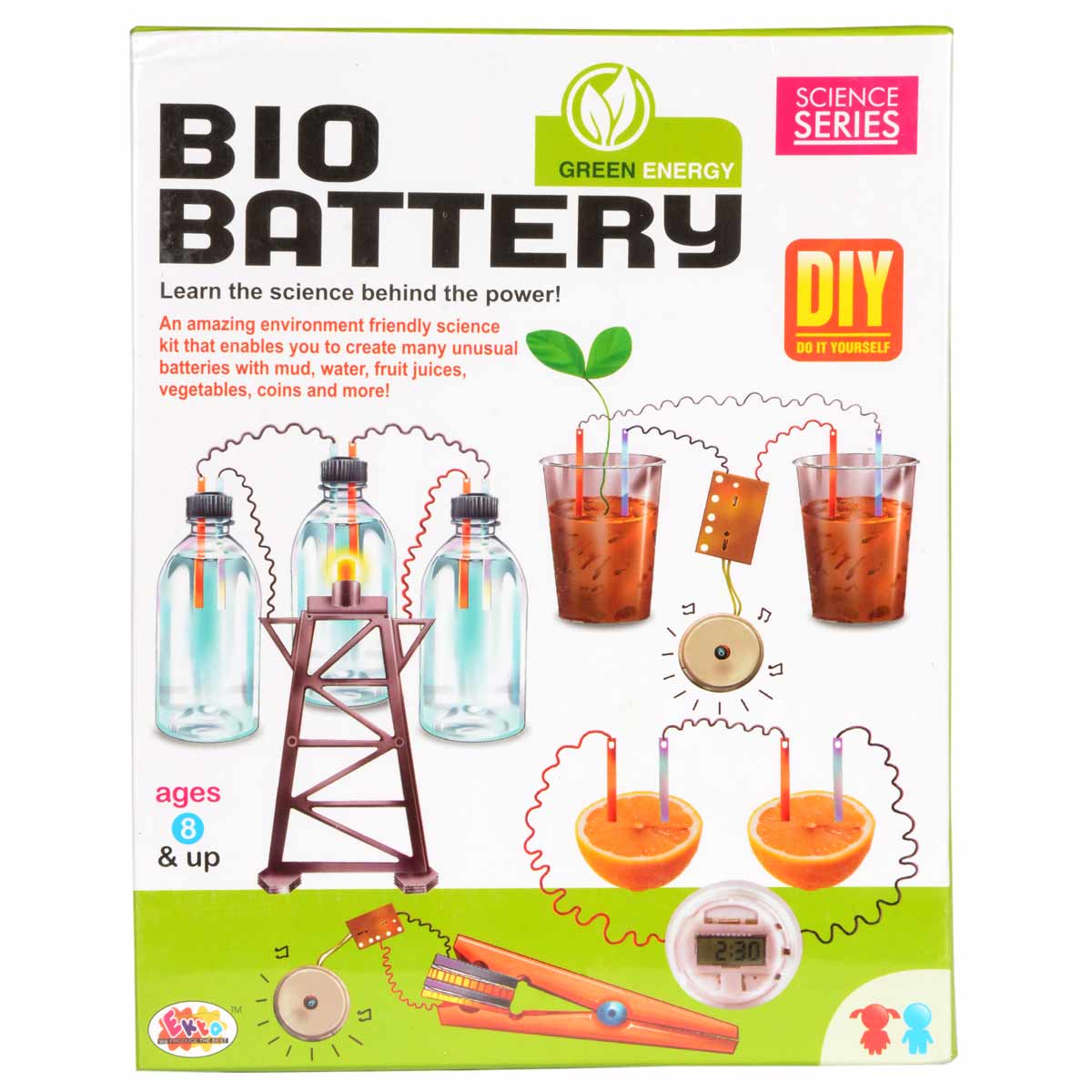 Shop BIO BATTERY DIY KIT FOR 8+ AGE SCIENCE PROJECT Online - Shopclues