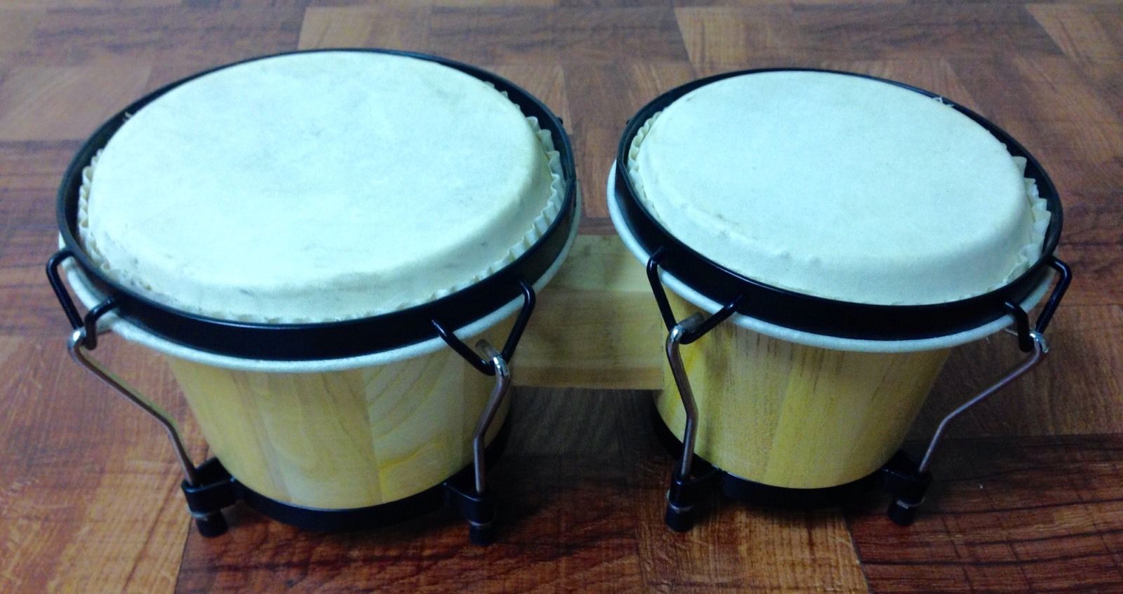 Buy Sg Musical Bongos Natural Solid Wood Real Skin Heads Online @ ₹2369 ...