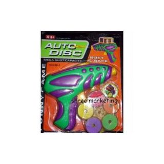 Automatic Disc Shooter Gun Soft & Safe Toy
