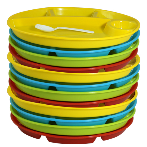 Buy Kids Color Plate (Pack of 12 pcs) Online @ ₹759 from ShopClues