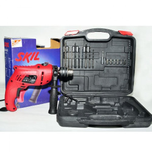 SKIL (By BOSCH) Impact Drill Machine with KIT - 6513 JD - 13mm Capacity ...