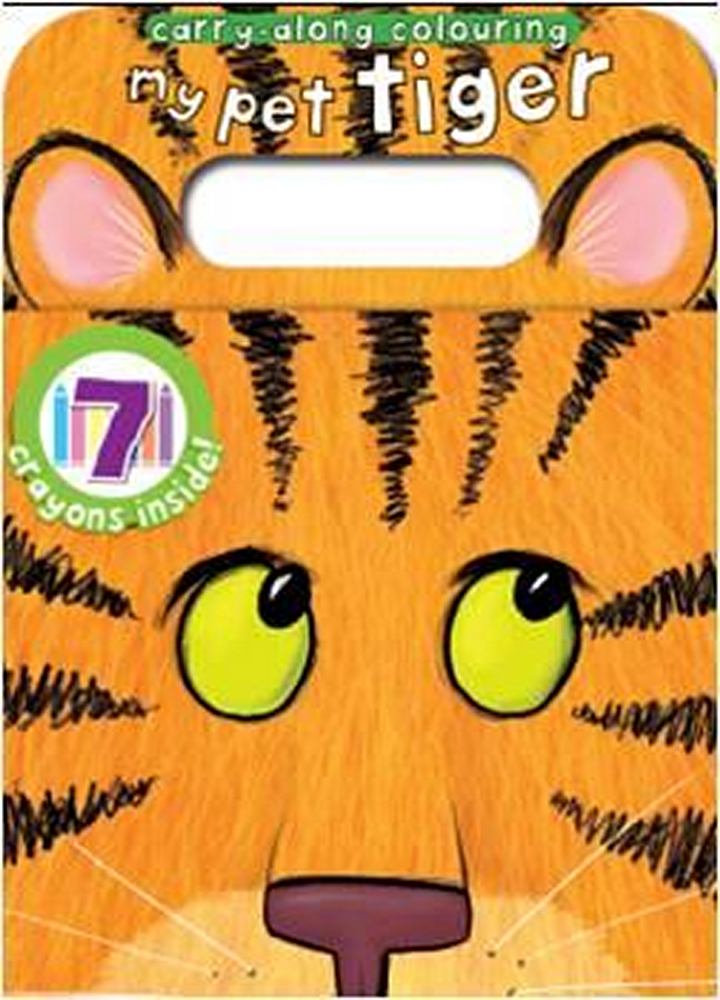 Buy Carry along colouring Books my pet tiger Online @ ₹225 from ShopClues