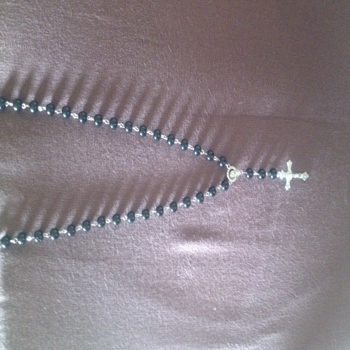 Rosary Chain Beads Catholic Rosary Black Colour