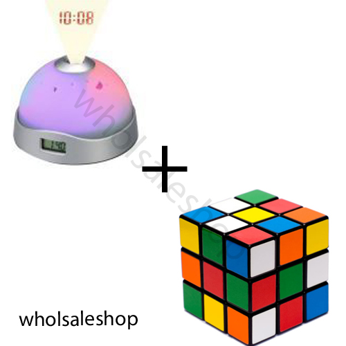 Projection Clock Rubik cube