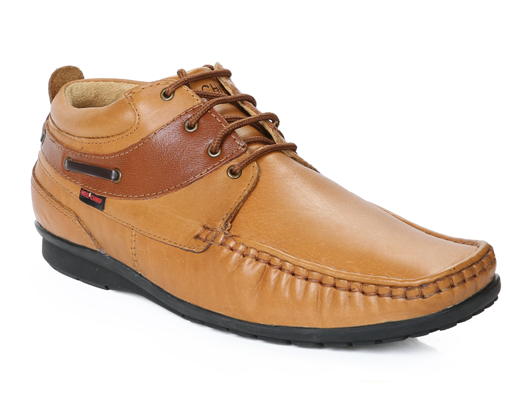 Buy Red Chief Tan Men Mocassion Casual Leather Shoes (RC1199 006 ...