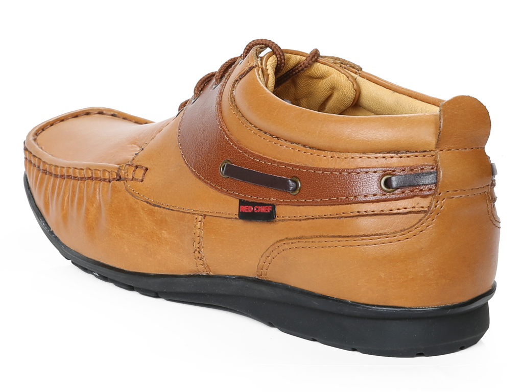 Buy Red Chief Tan Men Mocassion Casual Leather Shoes (RC1199 006 ...