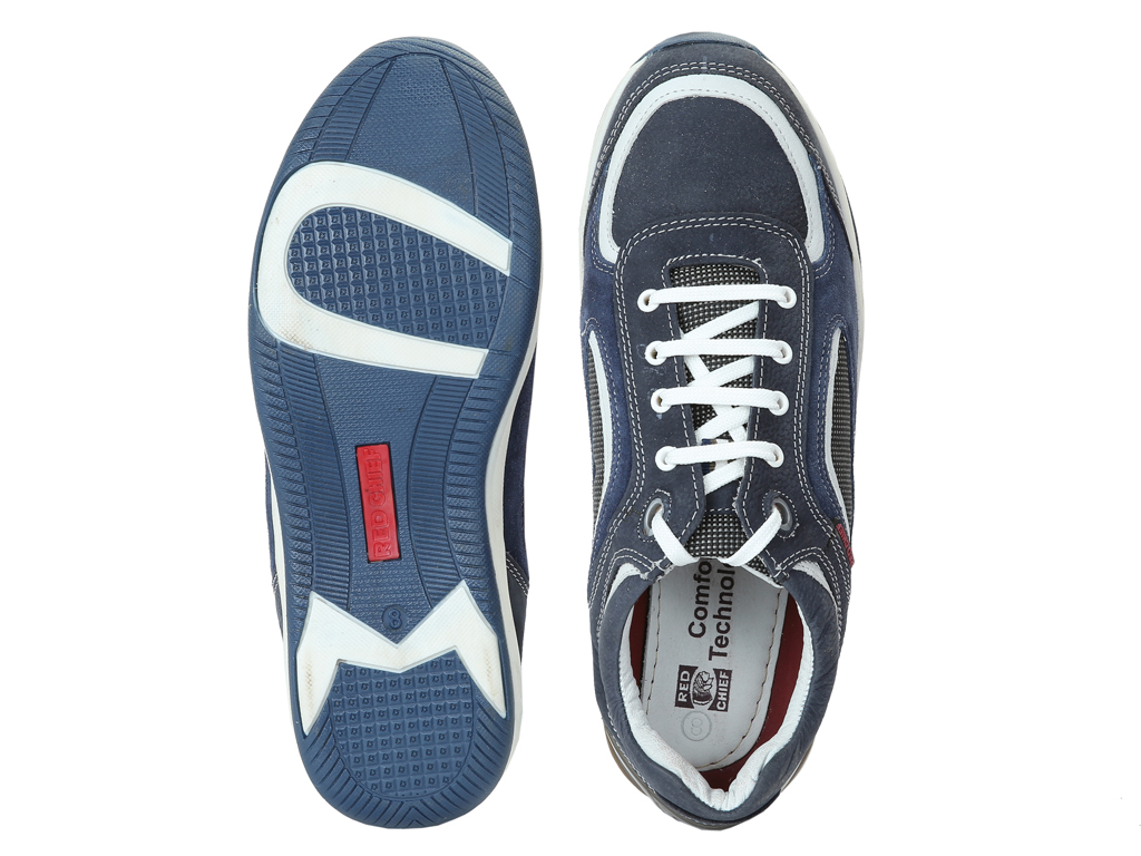 Buy Red Chief Blue Men Outdoor Casual Leather Shoes (RC2090 002) Online ...