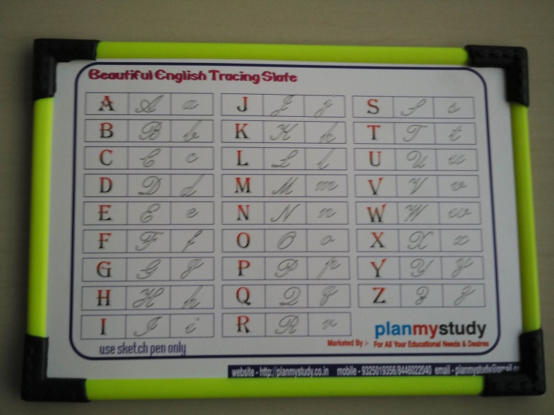 Buy Word, Letter Number learning Handwriting practice Slate Combo of 5 ...