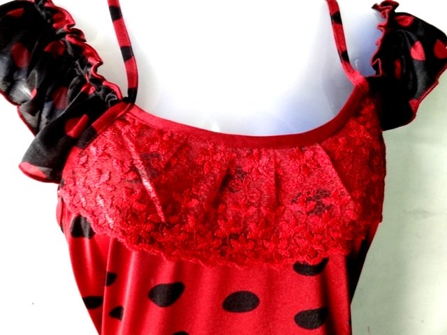 DESIGNER HONEYMOON 3 PC. NIGHTWEAR IN TRANSPARENT SILK AND NET