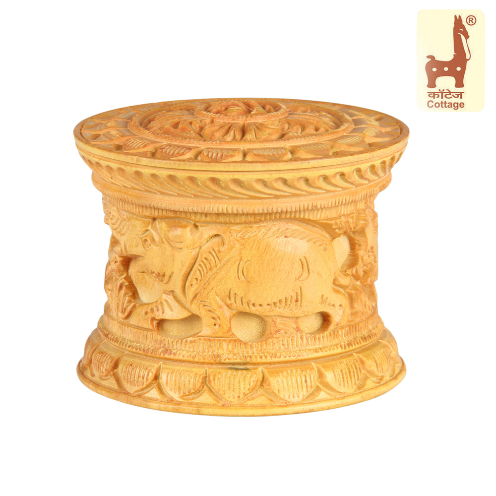 Buy Wooden Powder Boxes Online @ ₹390 from ShopClues