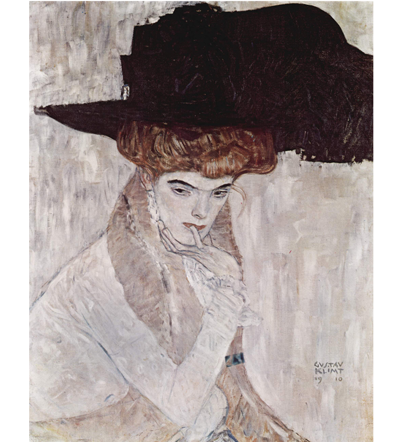 Buy Tallenge Old Masters Collection - Woman in Black Feather Hat By ...