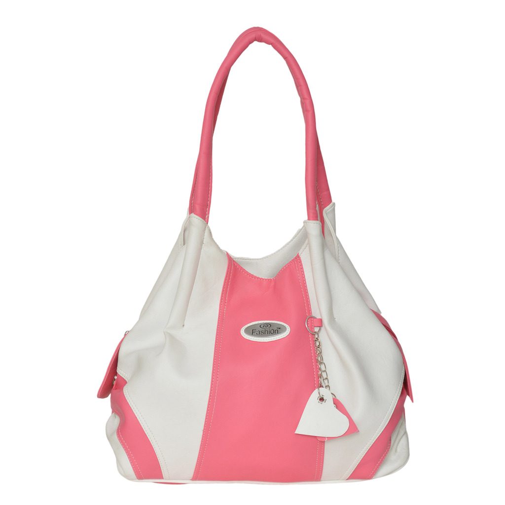 Fdfashion Brown PU Casual Plain Handbag