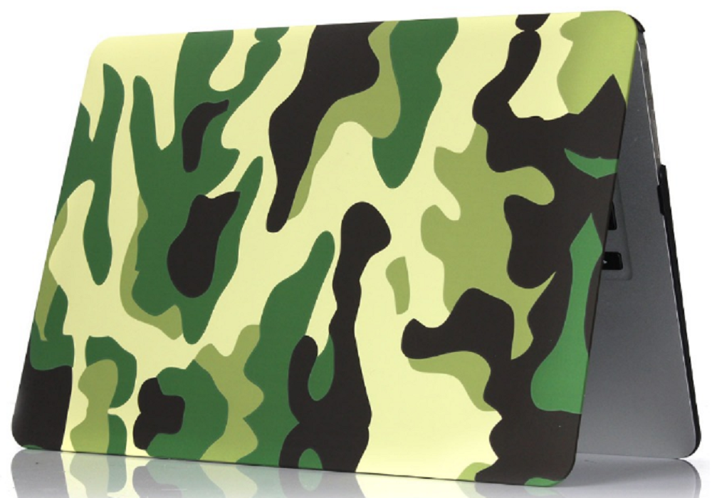Buy Heartly Military Camouflage Pattern Design Laptop Flip Thin Hard ...