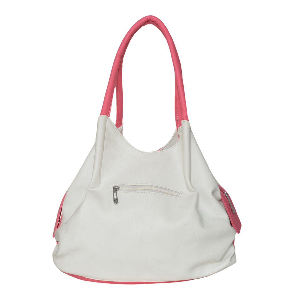 Fdfashion Brown PU Casual Plain Handbag