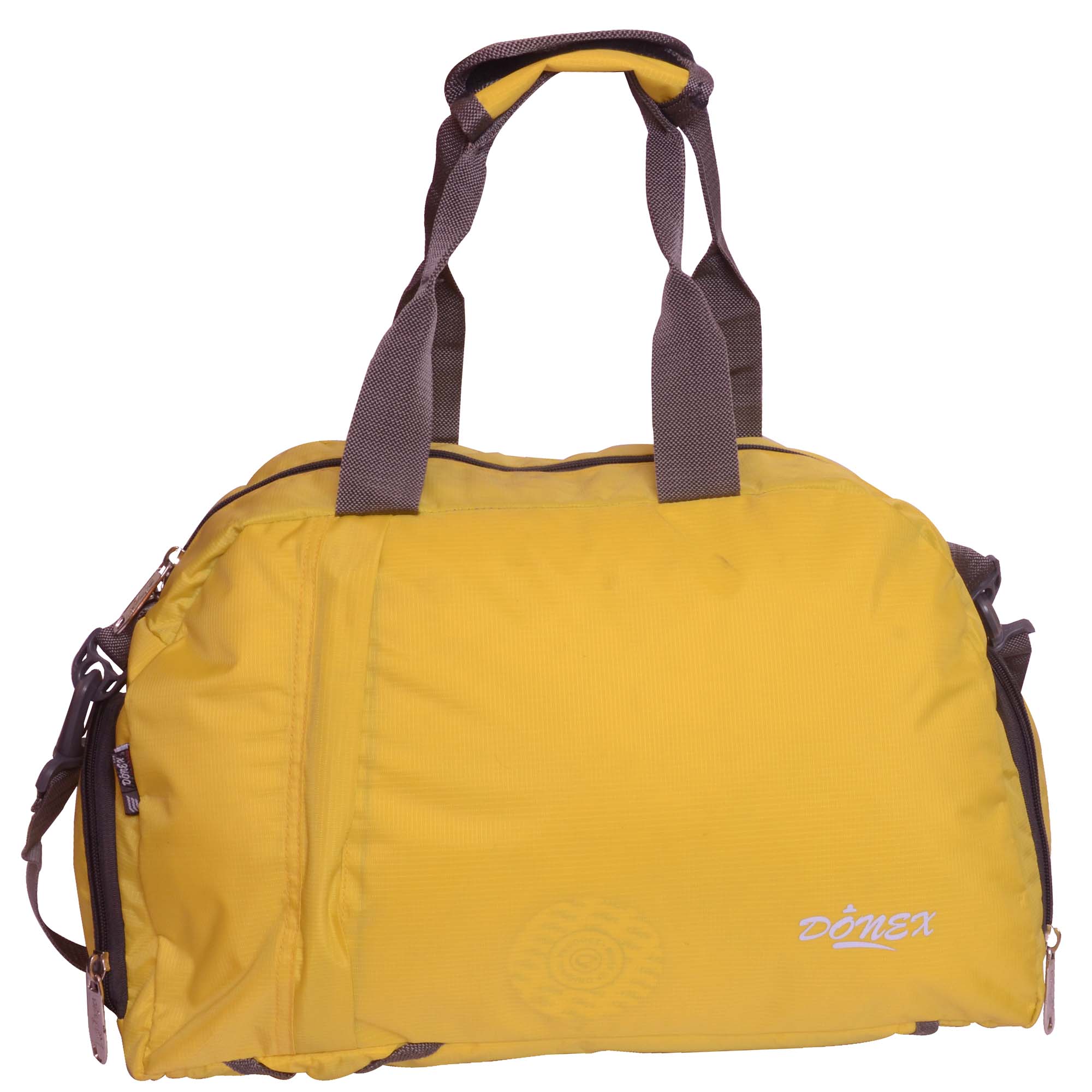 Buy Donex Duffle bag cum Backpack for Gym/Travel Yellow 1277 Online ...