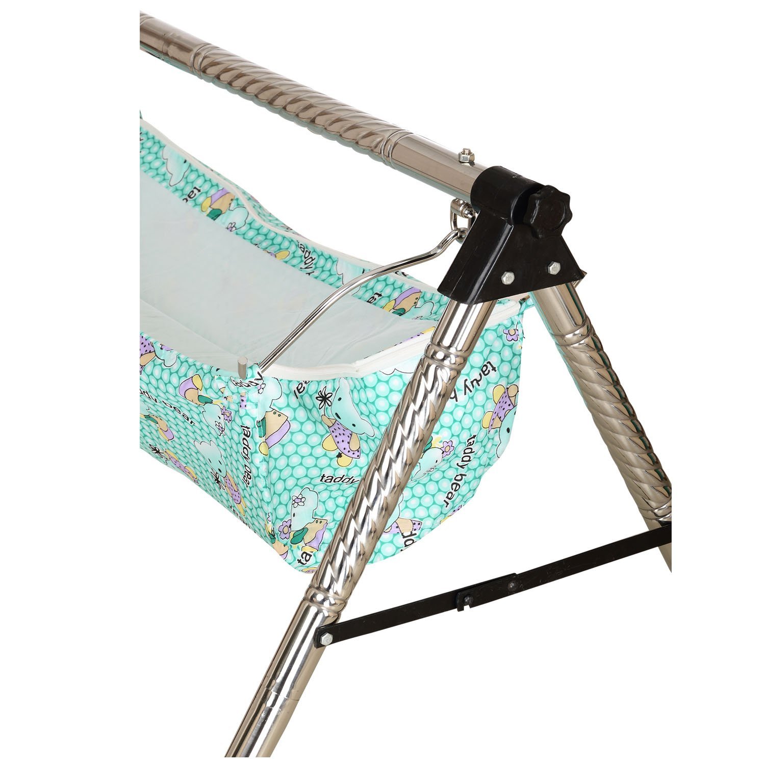 Buy Indian Style Fully Folding Stainless Steel Ghodiyu (Baby Cradle ...