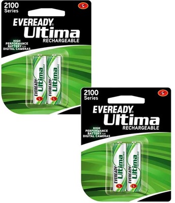 Buy Eveready Rechargeable Batteries AA 2100 mah (2 x 2 Batteries ...