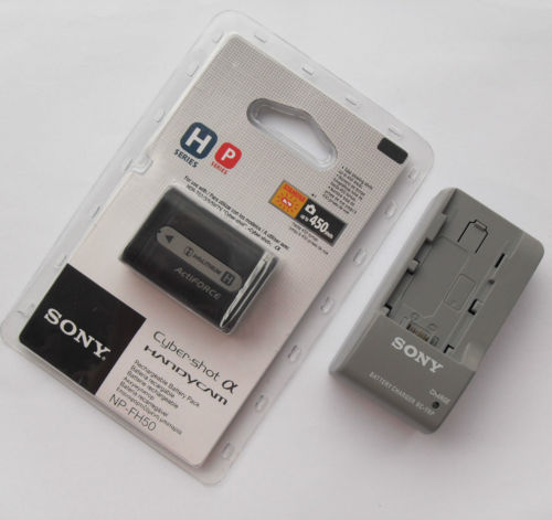 Buy Sony NP-FH50 Battery & BC-TRP Charger SR65 TG1 SR60 SR300 UX20 HC96 ...