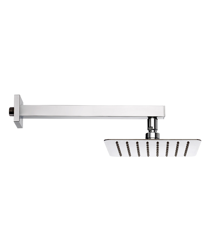 Buy HD Ultra Thin Square Stainless Steel 8 X 8 inch Overhead Rain ...