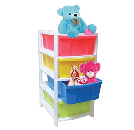 Buy Aristo Houseware, Multipurpose Drawer Rack, Everest - 4, Multicolor ...