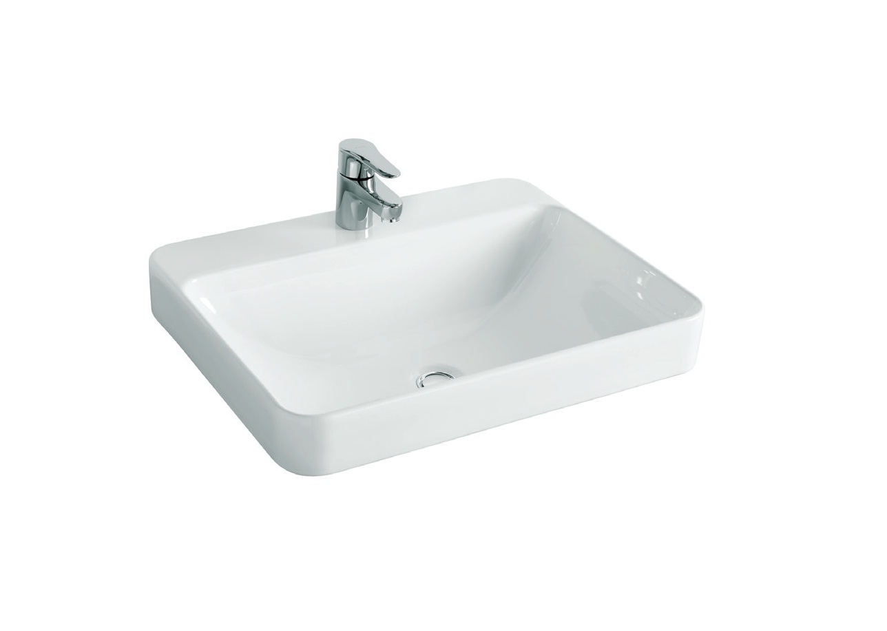 Buy Kohler Forefront (K-2660In-1White) Rectangular Vessel Lavatory With ...