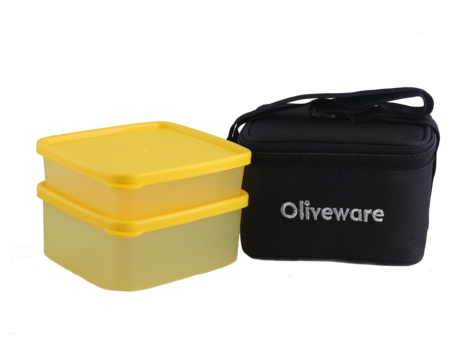 Buy Oliveware New Lunch Bag Set Of 2 (Lb49Black) Online @ ₹299 from ...