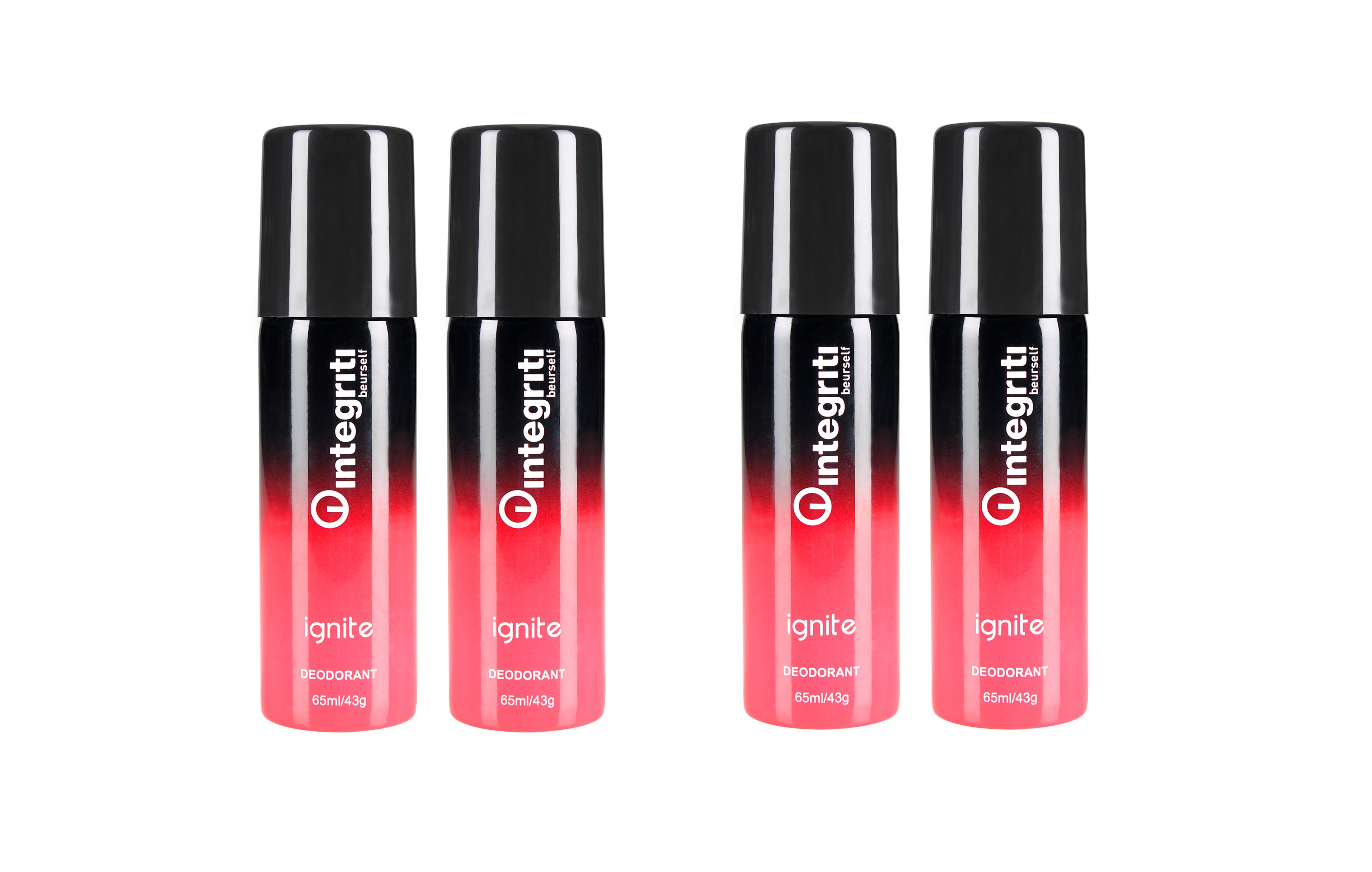 Buy Pack of 4 - Integriti Deodorant-(INTEGRITI POCKET DEO IGNITE2 ...
