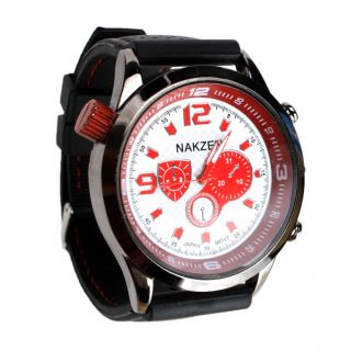 Nakzen Casual Watch (Red)