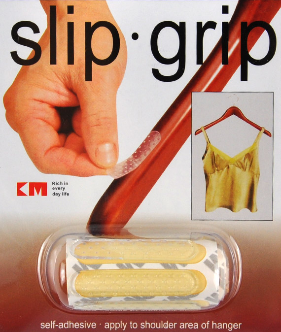 Buy Self-adhesive silicone non-slip hanger Slip Grip strips with small ...