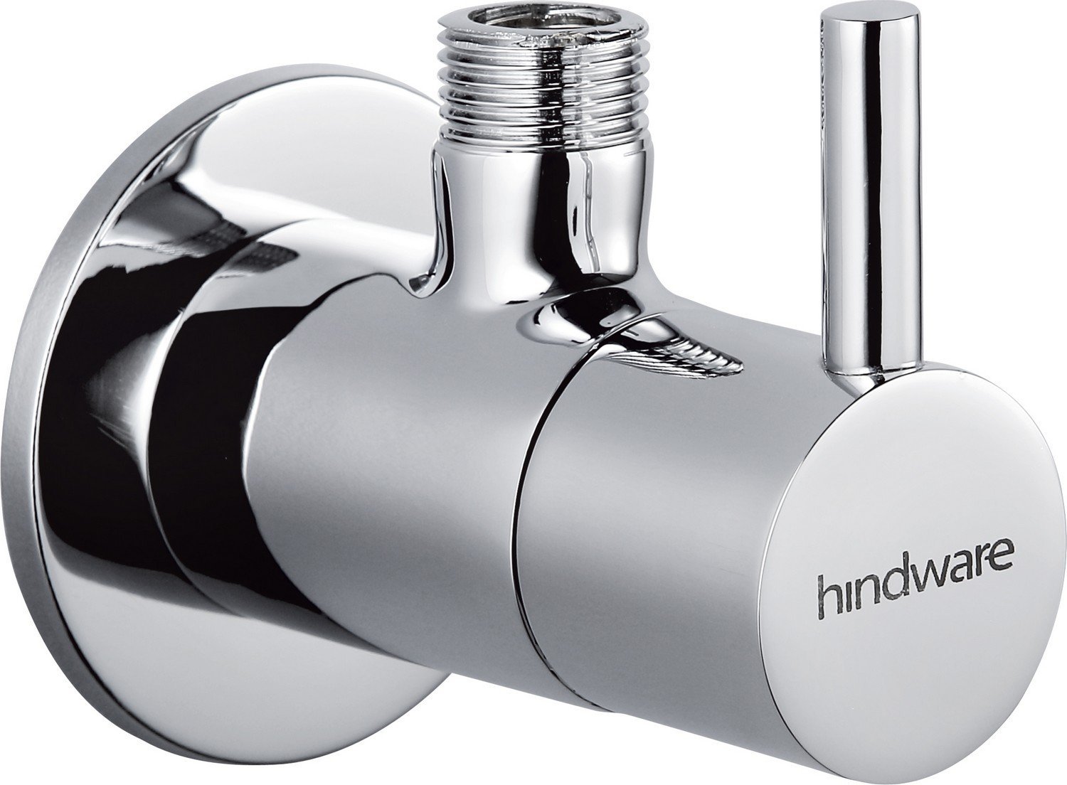 Buy Hindware F280004Cp Flora Angular Stop Cock With Wall Flange (Chrome ...