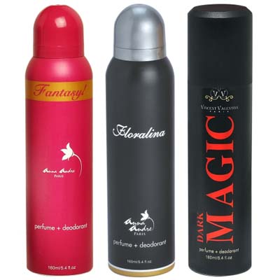 Set of Fantasy Floralina & Dark Magic Deodorants Prices in India ...