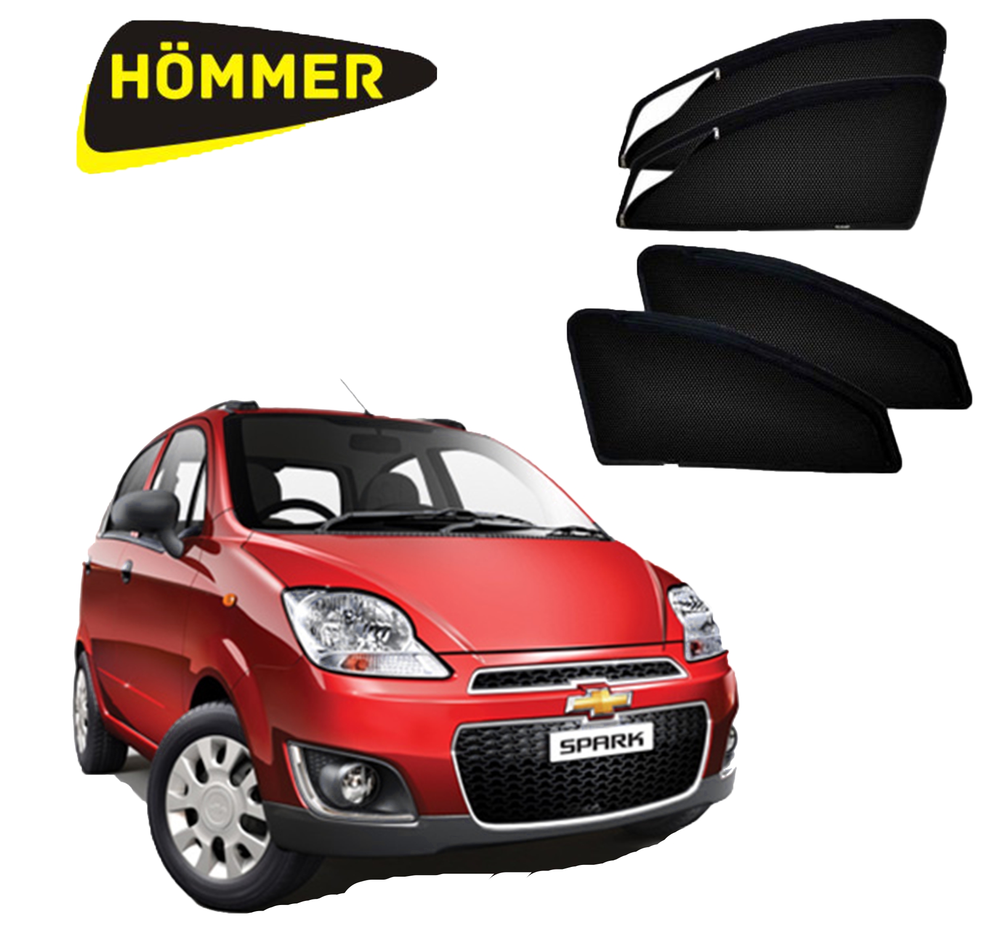 Buy HOMMER UV Magnetic Sunshade Car Curtain with Zipper for Chevrolet ...