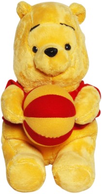 Buy Disney Pooh With Ball - Winnie The Pooh - 10 Inch Online @ ₹599 ...