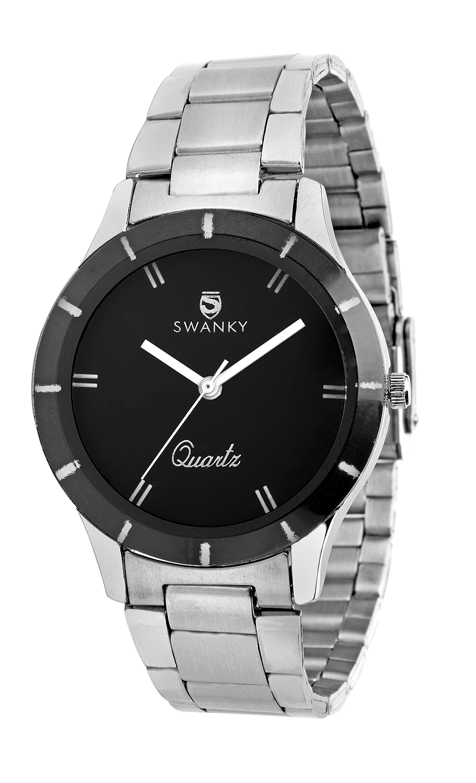 Buy Swanky Plain Silver watch for Girls, Women Online @ ₹469 from ShopClues