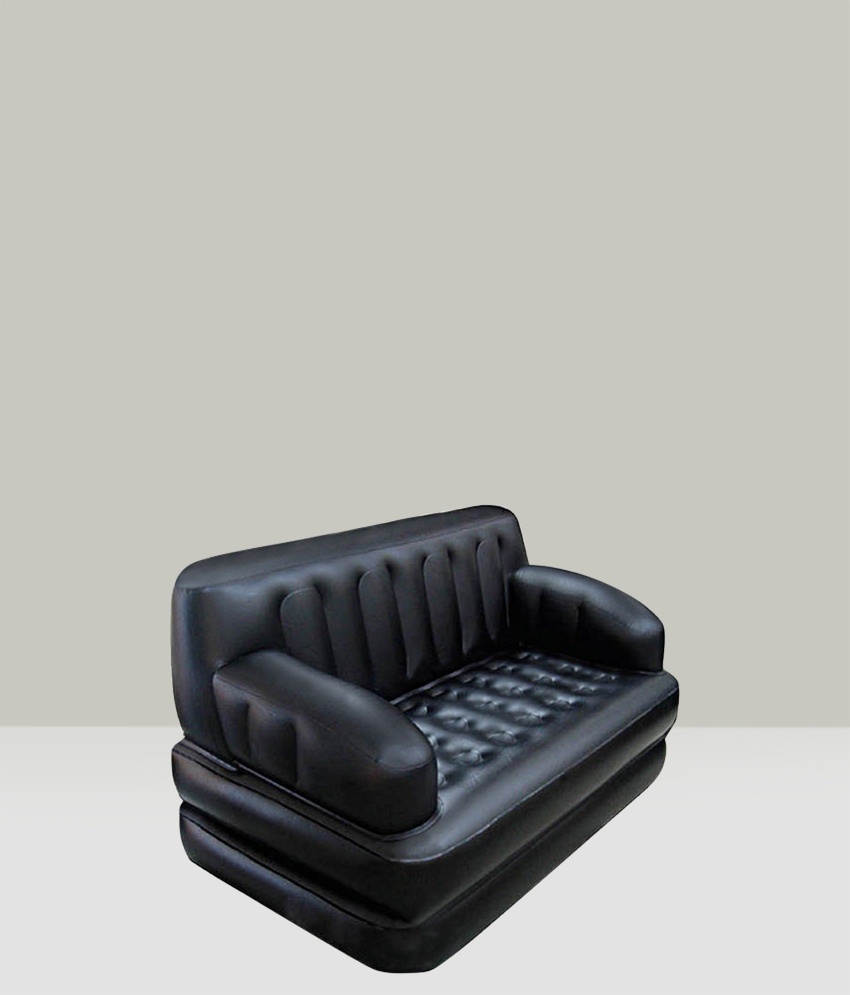 Buy Bestway 5 In 1 Air Inflatable Sofa in Black Online @ ₹3999 from ...