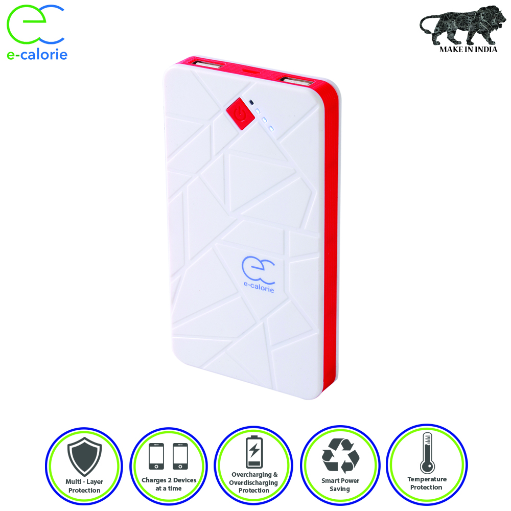 Buy Ecalorie 10000 MAH Slim 10 mm Fast charging Lithium Polymer Power ...