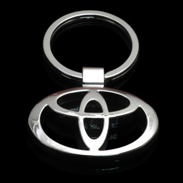 Buy (DISCOUNT PACK OF 2) TOYOTA CAR Key Chain metallic keychain car and ...