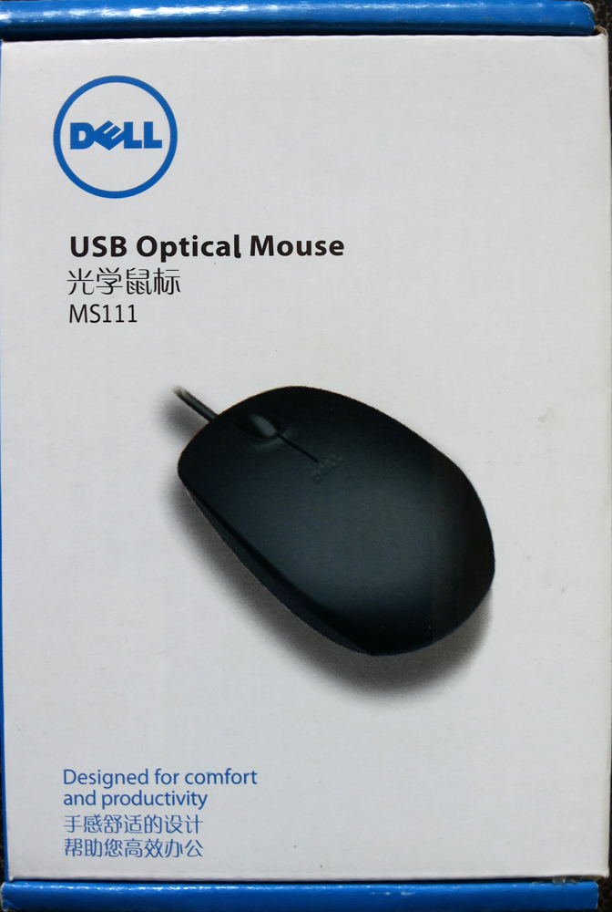 Buy Dell MS111 3-Button Wired Optical Mouse Mouse Online @ ₹369 from ...