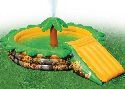Buy Intex 3 Ring Paddling Pool Inflatable lion King 57445 Online ...