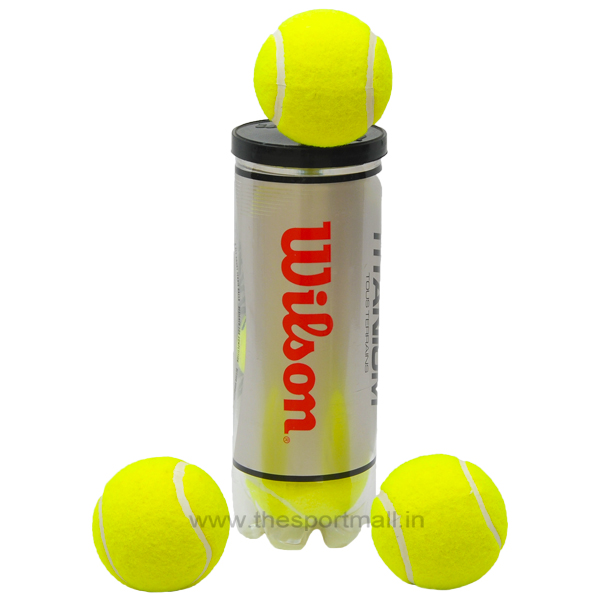 Buy Wilson Titanium Tennis Balls (Can of 3 tennis balls) Online @ ₹277 from ShopClues