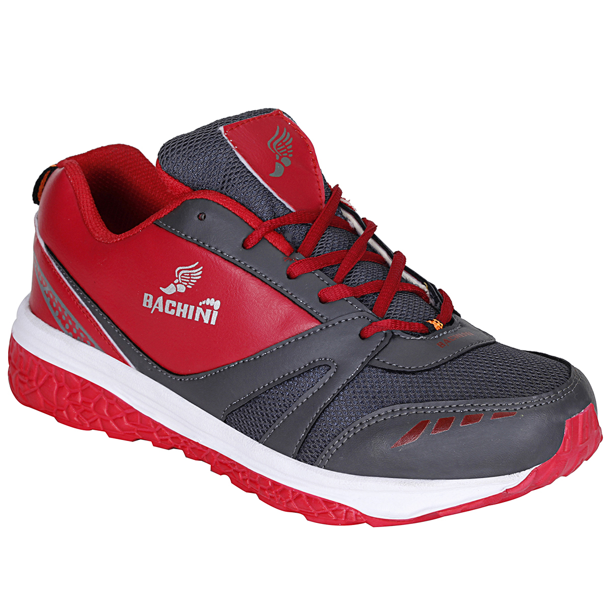 Buy Bachini MenS Red,Grey Running Shoes Online @ ₹499 from ShopClues