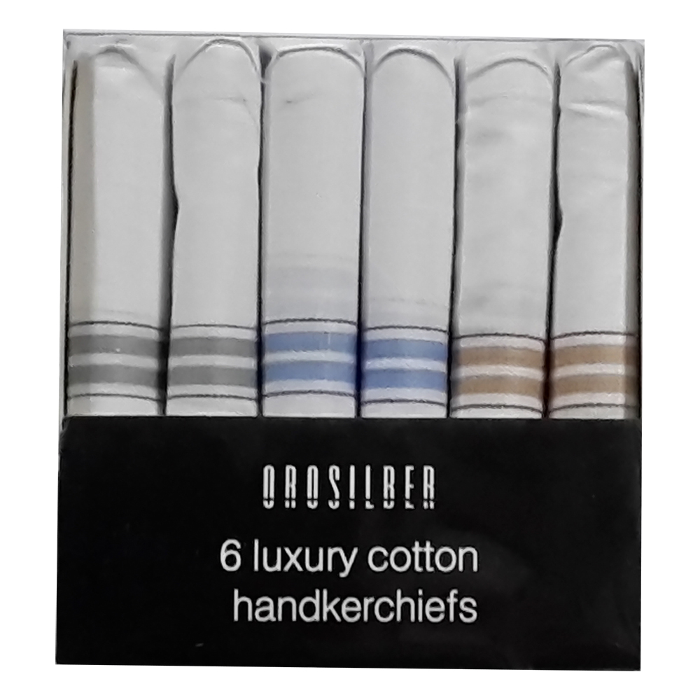 Buy Branded Cotton 6 pc Hankey Online @ ₹249 from ShopClues