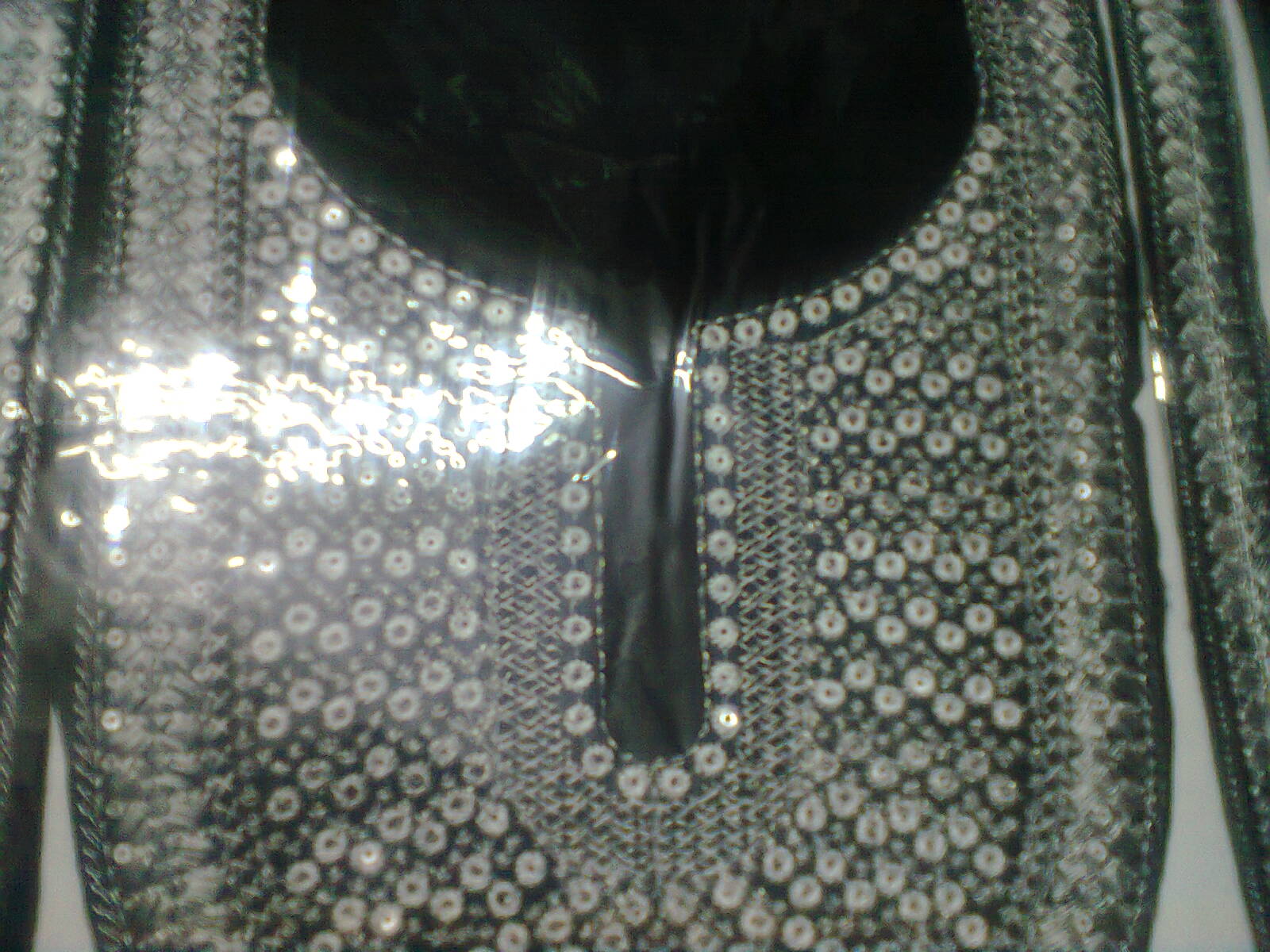 BLACK DESIGNER NECK AND ARM PATCH